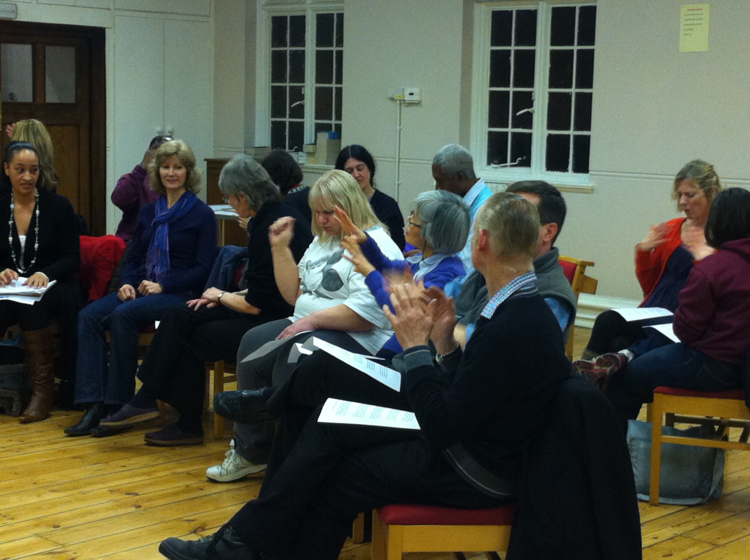 group work – Diocese of London Deaf Church